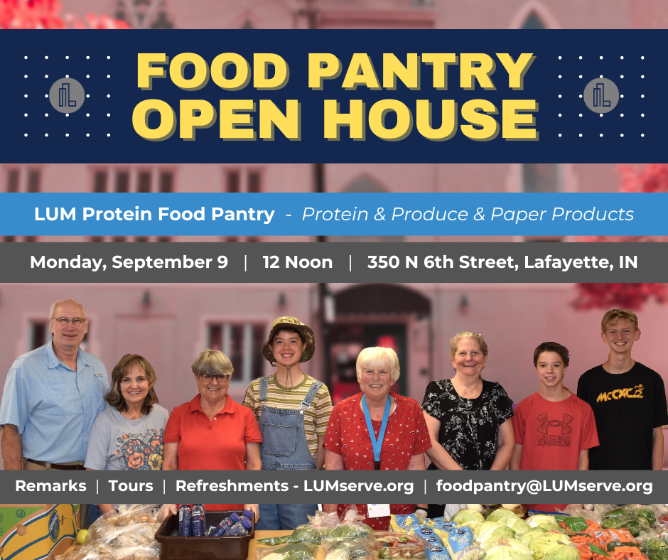 Food Pantry Open House - Lafayette Urban Ministry