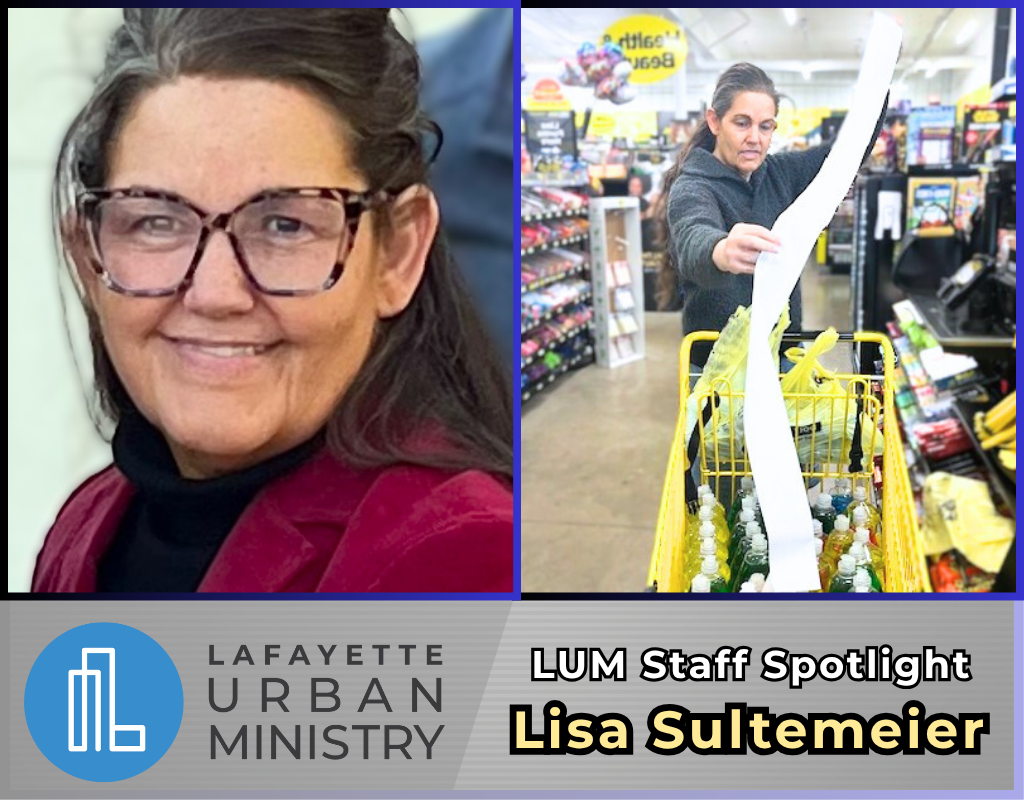 Meet the New LUM Staff Member - Lisa Sultemeier - Lafayette Urban Ministry