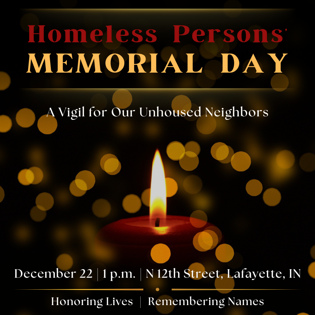 National Homeless Persons' Memorial Day - Lafayette Urban Ministry